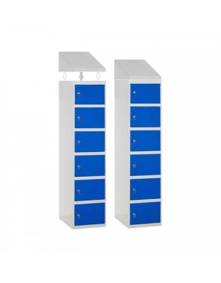 Techo inclinado taquillas metálicas | Styl-taquillas.com